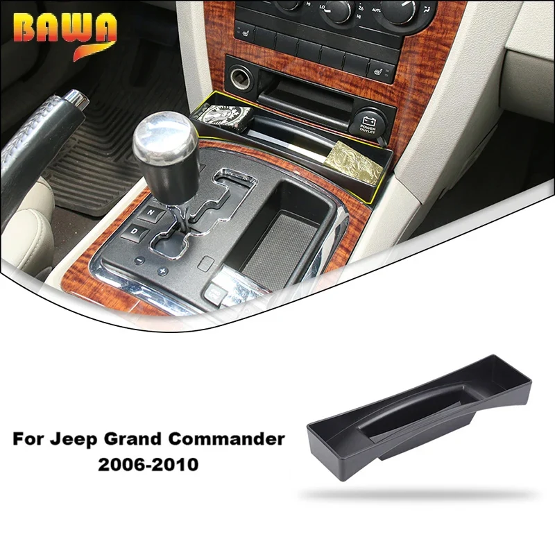 BAWA Gear Shift Storage Box For Jeep Grand Commander/For Grand Cherokee ...