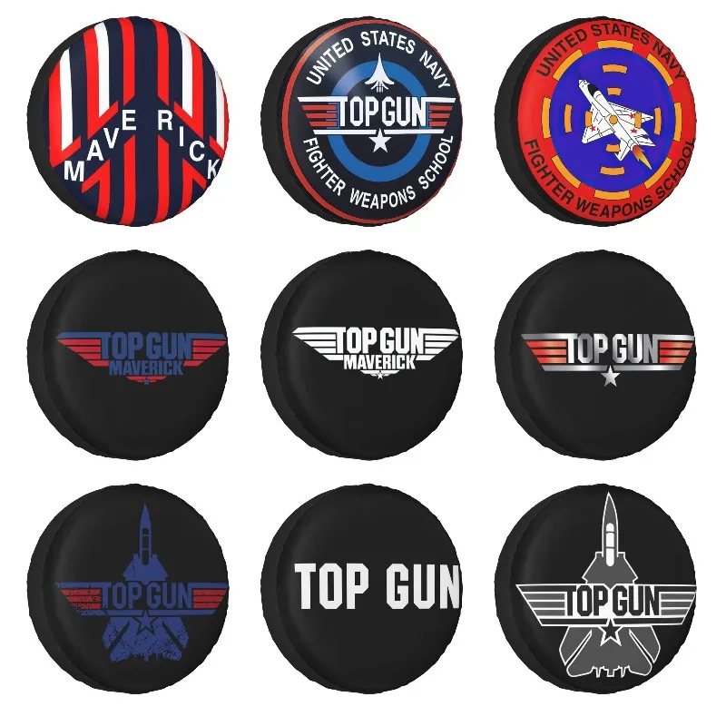 Custom-Top-Gun-Maverick-copertura-per-pneumatici-di-ricambio-per-Jeep ...