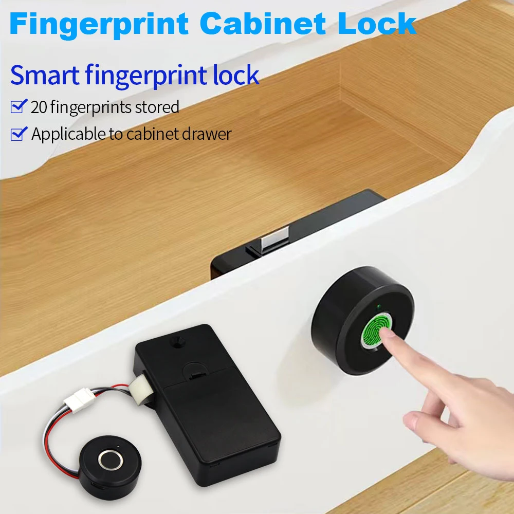 Smart-Biometric-Electronic-Cabinet-Locks-Kit-Fingerprint-Lock-For ...