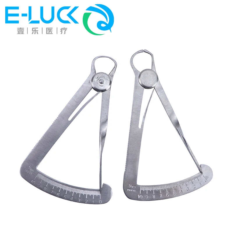 Dental-Gauge-Caliper-Dentist-Stainless-Steel-Wax-Thickness-Measurement ...