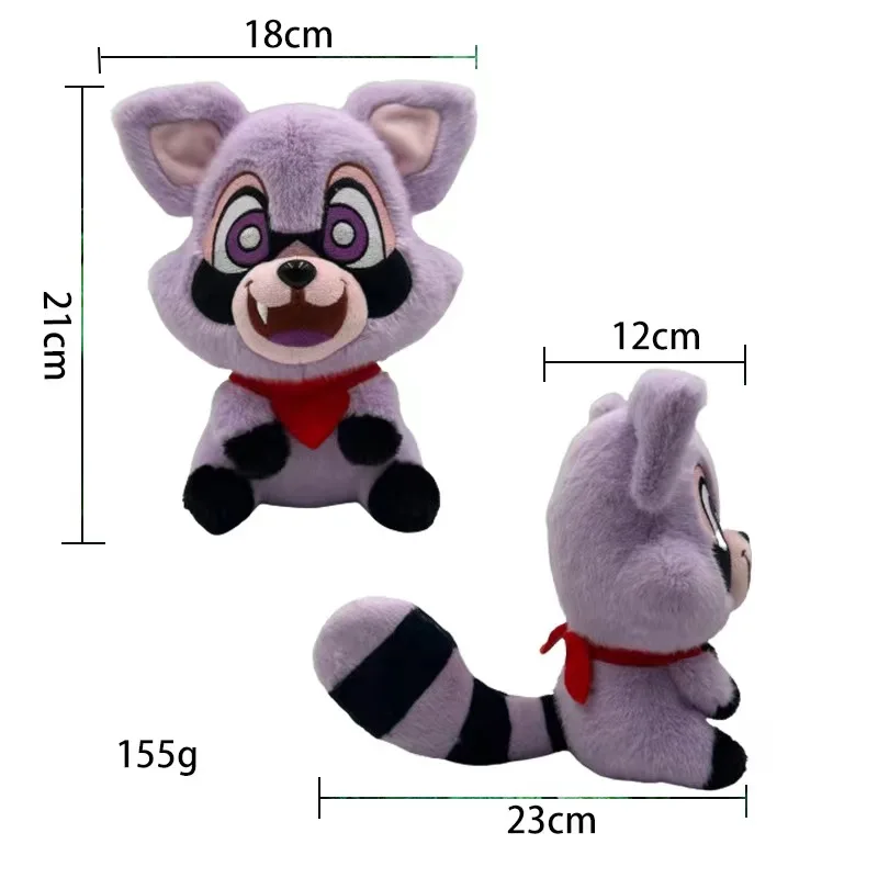 Indigo Park Bird Mollie Macaw Monster Plush Toys Rambley The Raccoon ...