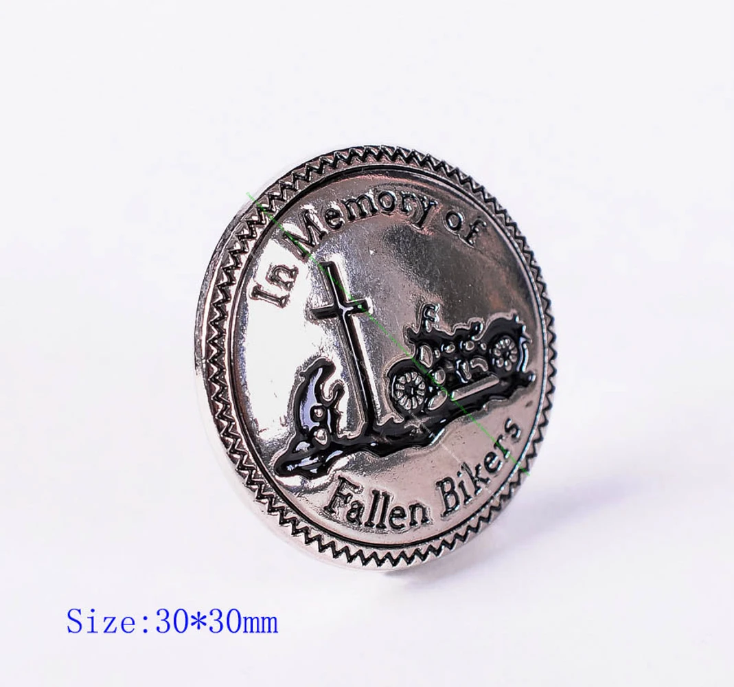 10X-30MM-SILVER-BIKER-MOTORCYCLE-CONCHOS-IN-MEMORY-OF-FALLEN-BIKERS ...