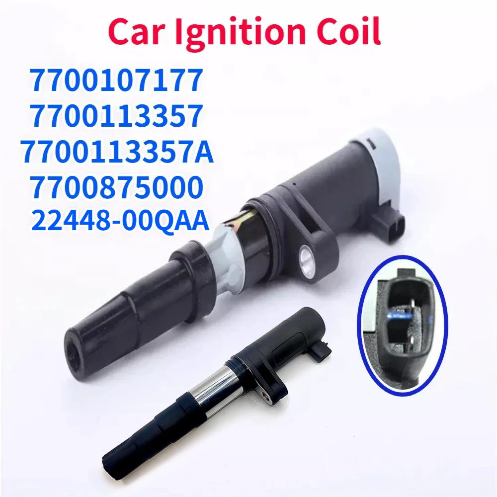 Car-Ignition-Coil-22448-00QAA-7700107177-For-Renault-Clio-Megane-Grand ...