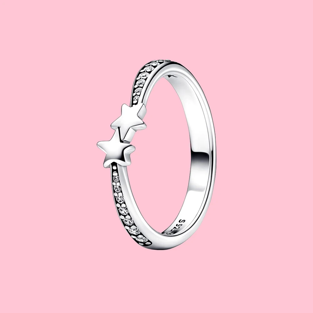 Pandora-Shooting-Stars-Sparkling-Ring-For-Womens-DIY-Nature-and ...