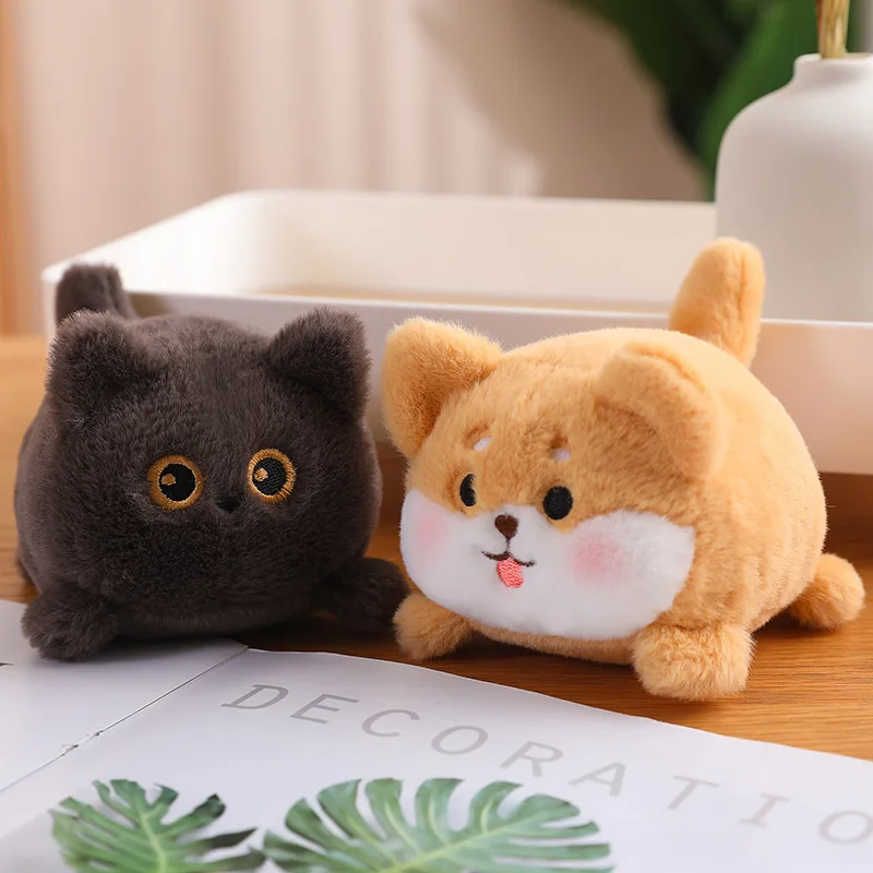 11cm-Cute-Wagging-Cat-Dog-Plush-Toys-CartoonSmall-Animals-Stuffed-Dolls ...