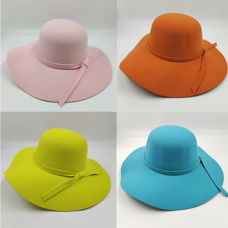 Elegant-Lady-s-Hat-Round-Top-Hepburn-Style-Fedora-Wedding-Party-Hat ...