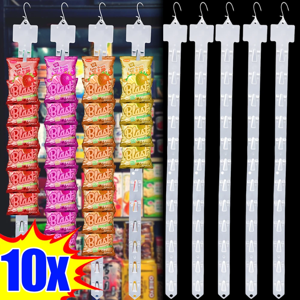 10-1-p-s-supermercado-lanche-pendurado-tiras-loja-til-merchandising ...