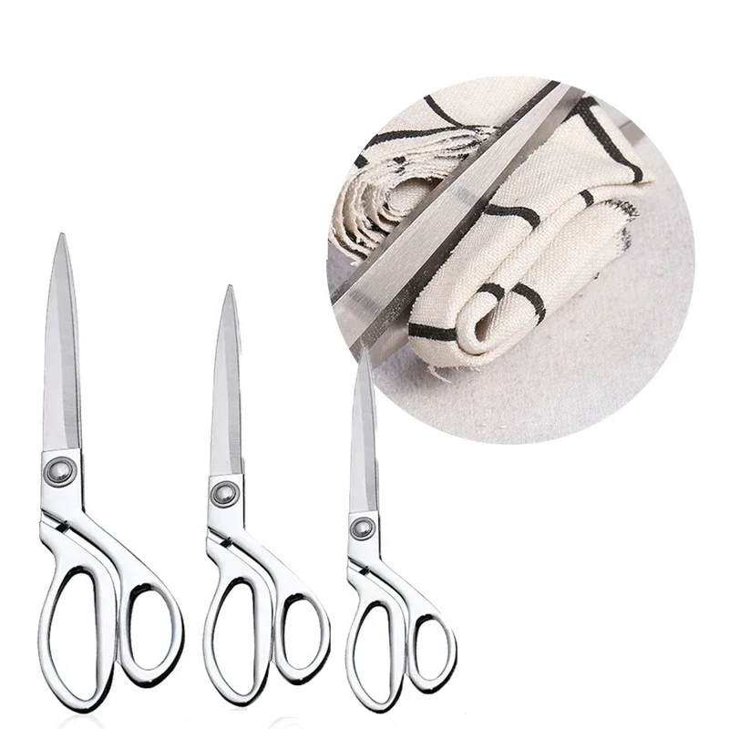 Professional-Tailor-Scissors-Stainless-Steel-Tailor-Shears-for-Fabric ...