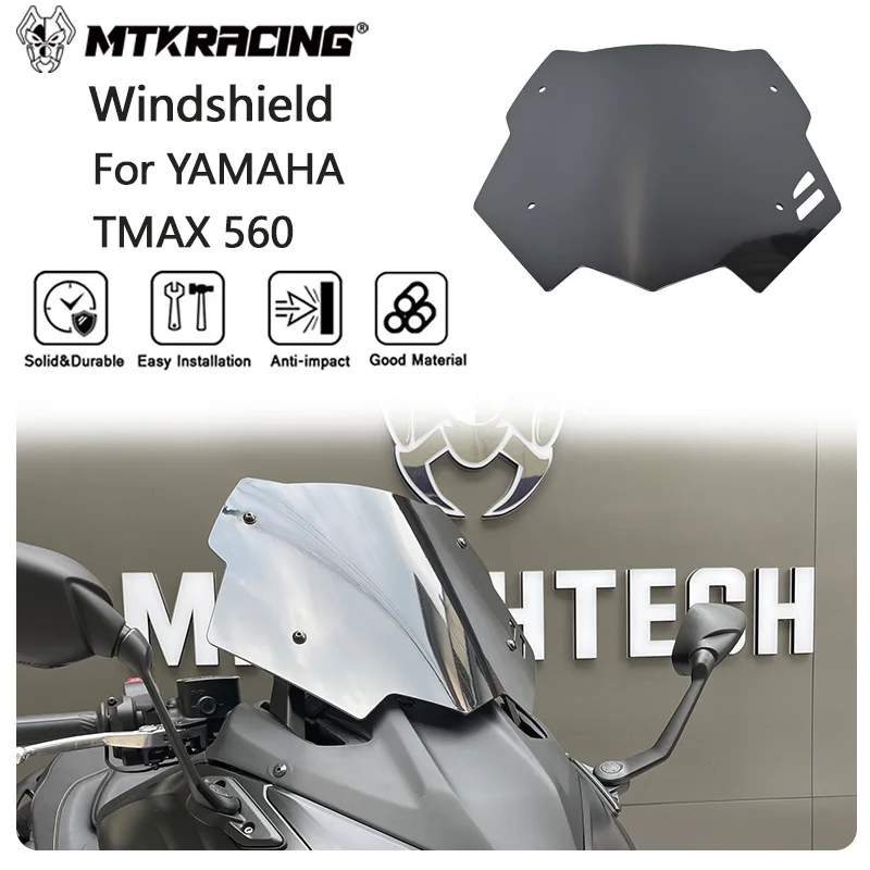 MTKRACING-windshield-For-YAMAHA-TMAX560-Tech-Max-2022-2024-Motorcycle ...