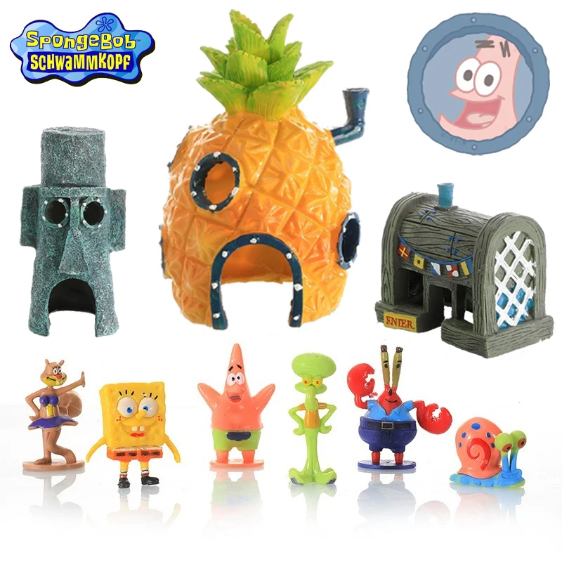 Spongebob Fish Tank Ornaments
