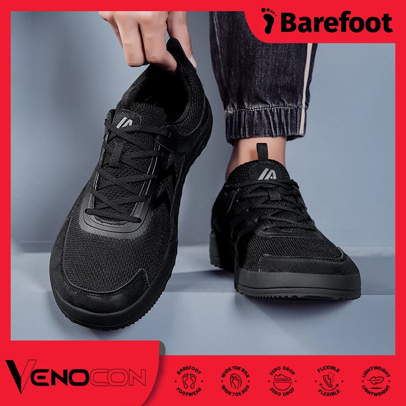 PINGKEE VENOCON Minimalist Wide ToeBox Feet Barefoot Athletic Winter ...