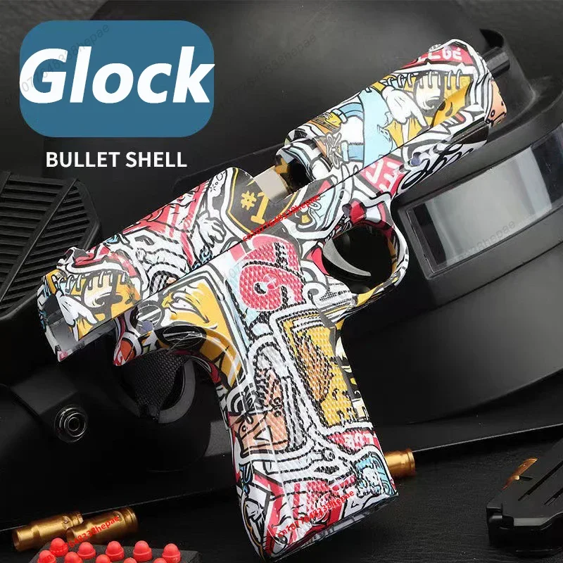 G18-Shell-Throwing-Glock-Automatic-Burst-Toy-Gun-Can-Launch-Soft-Bullet ...