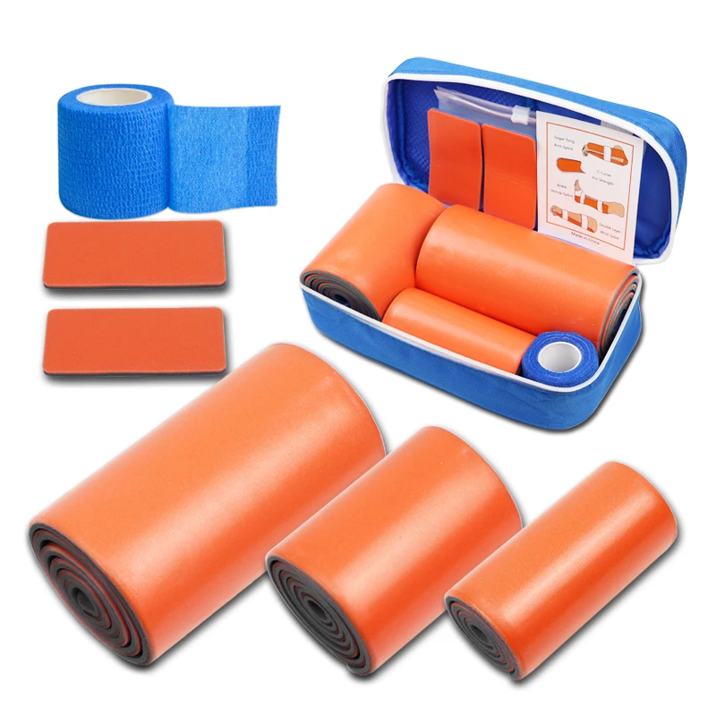 7PCS Survival Splint Bandage Roll Pet Splint Leg Wrist Fixed Fracture ...