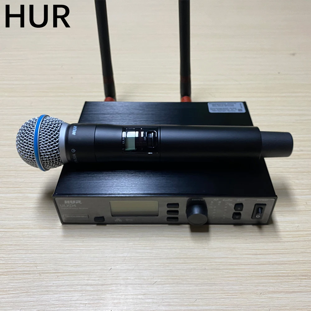 HUR-ULXD4-ULXD24-BETA58A-Professional-Wireless-Microphone-system-stage ...