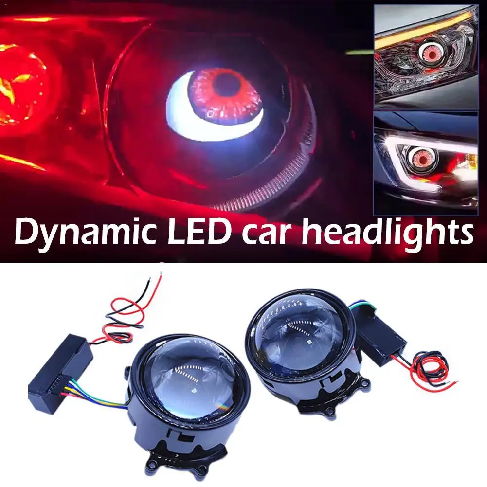 Devil-s-Eye-12v-Car-Dynamic-LED-Decoration-Headlight-APP-Wifi ...