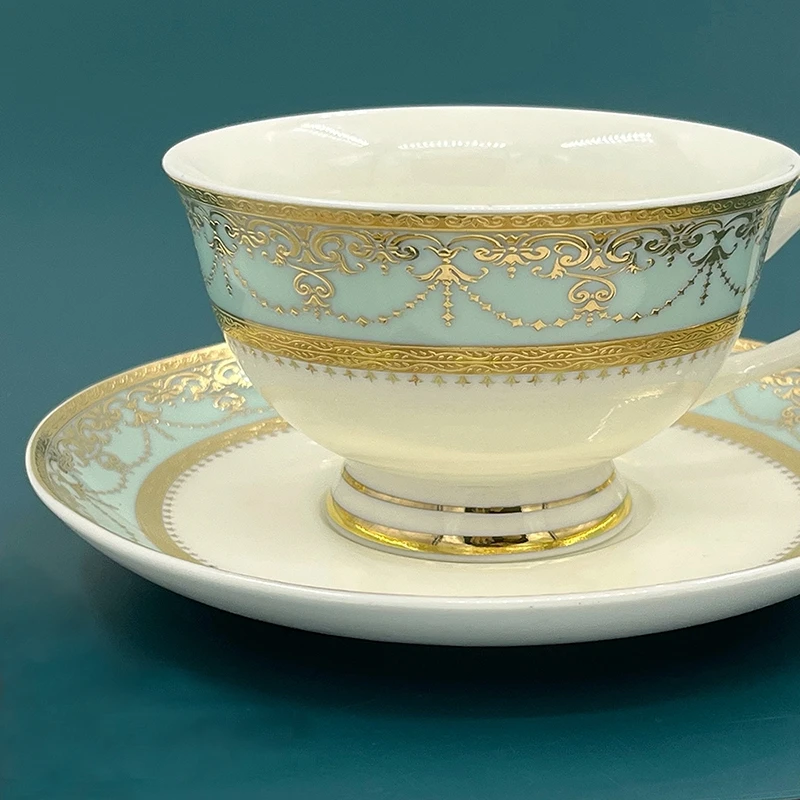 European Ceramic Mug Restaurant Desktop Light Luxury Coffee Cups Hotel ...