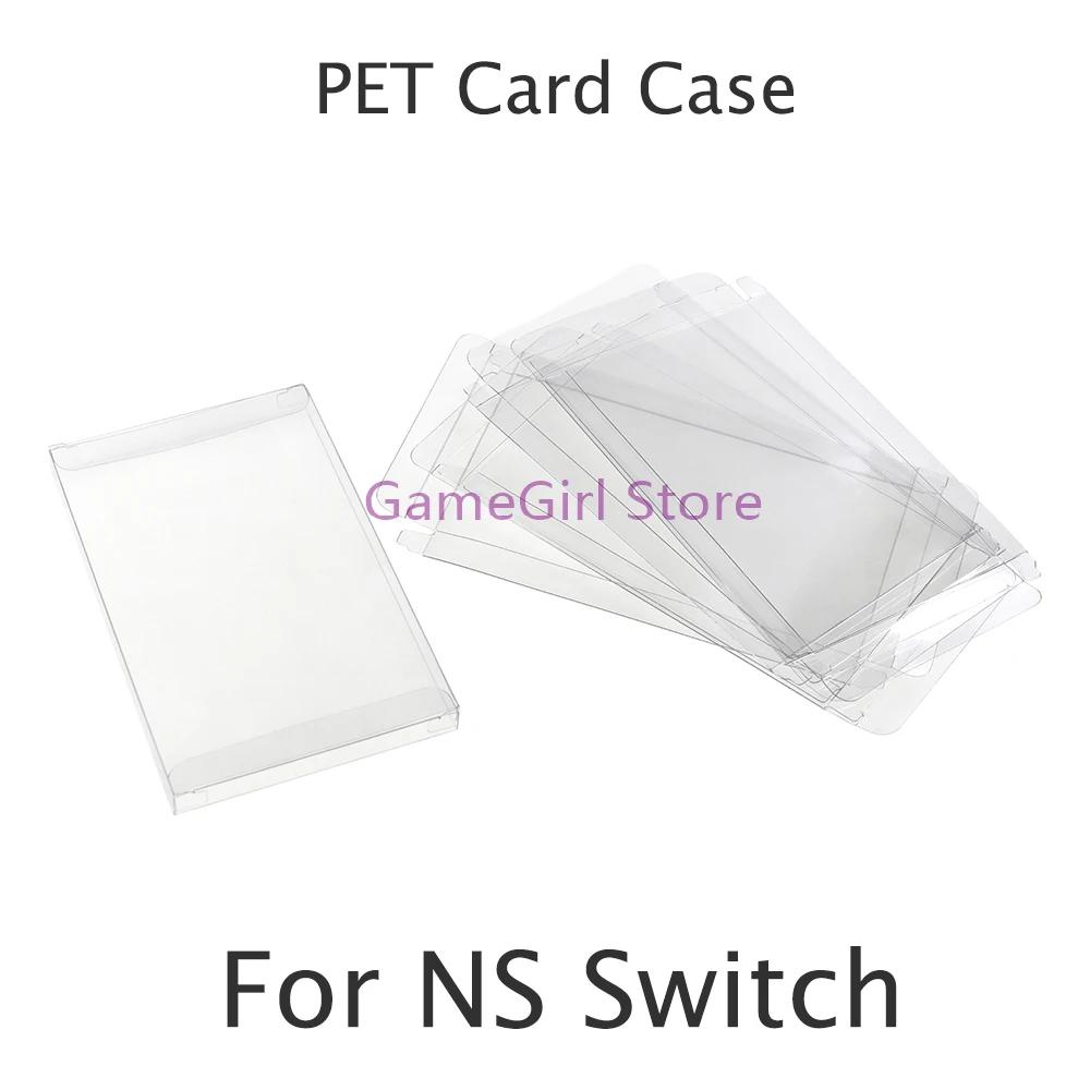 50pcs-For-NS-Switch-Transparent-PET-Plastic-Game-Cards-Storage-Case ...