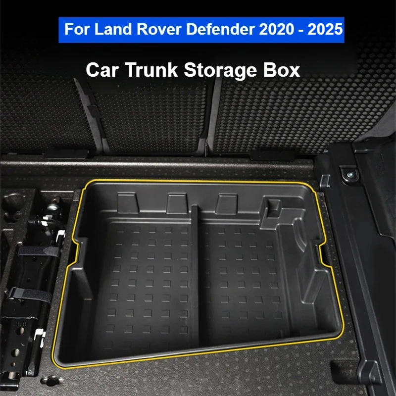 For Land Rover Defender 2020 -2025 Car Rear Trunk Storage Box Defender ...