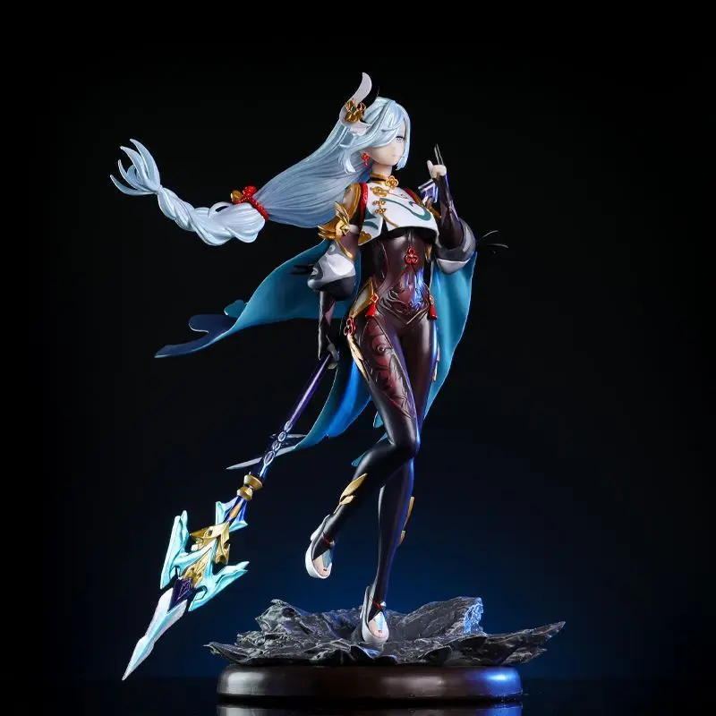 Anime-Genshin-Impact-Action-Figures-Shenhe-Statue-Game-Estatueta-de-A-o ...