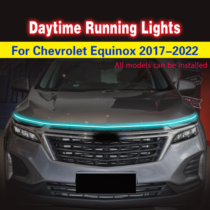 Car-Flashing-1Pcs-For-Chevrolet-Equinox-2017-2022-LED-Daytime-Running ...