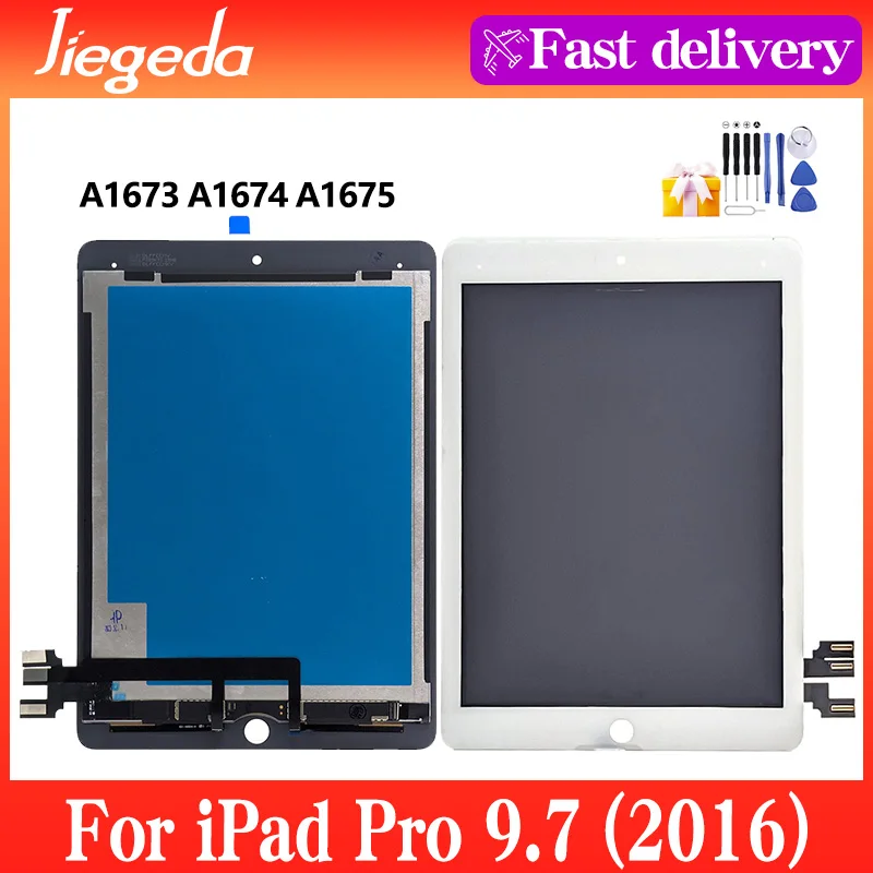 100-Tested-LCD-For-Apple-iPad-Pro-9-7-A1673-A1674-A1675-Touch-Screen ...