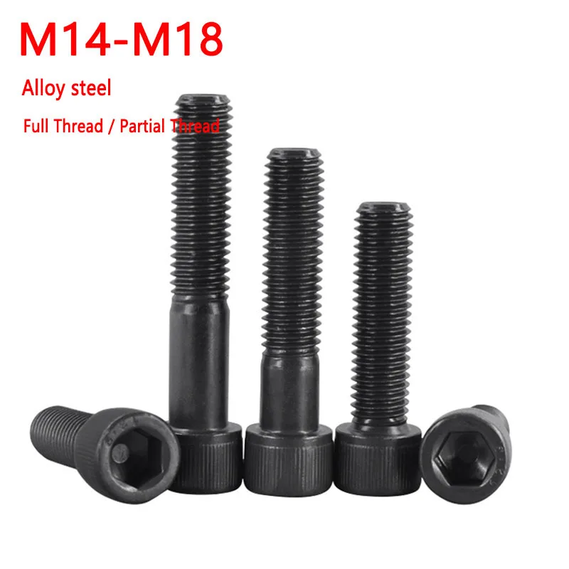 M14-M16-M18-Hexagon-Hex-Socket-Cup-Head-Screw-Bolts-Size-12-9-Grade ...