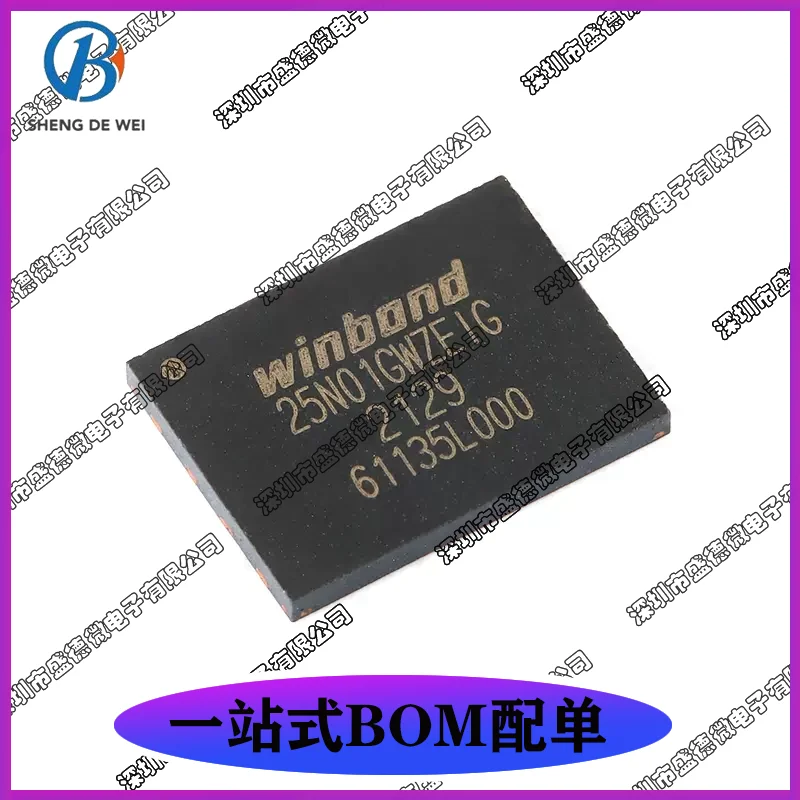 Original-genuine-SMT-W25N01GWZEIG-WSON-8-1-8V-1Gb-serial-NAND-flash ...