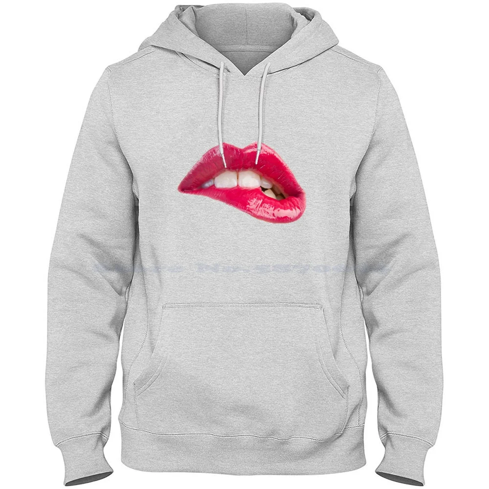 Biting-Lips-100-Pure-Cotton-Hoodie-Tshirt-Lips-Biting-Cool-N-Roll-Wacky ...