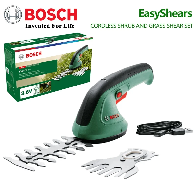 Bosch-Electric-Hedge-Trimmer-Rechargeable-Pruning-Shears-Landscaping ...