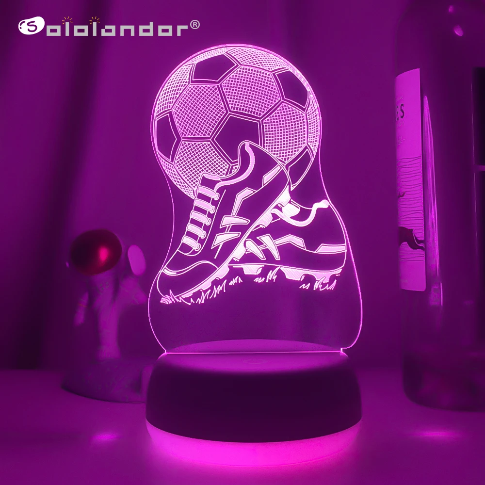 3d-Illusion-Kids-Night-Light-Football-7-Colors-Changing-Nightlight-for ...