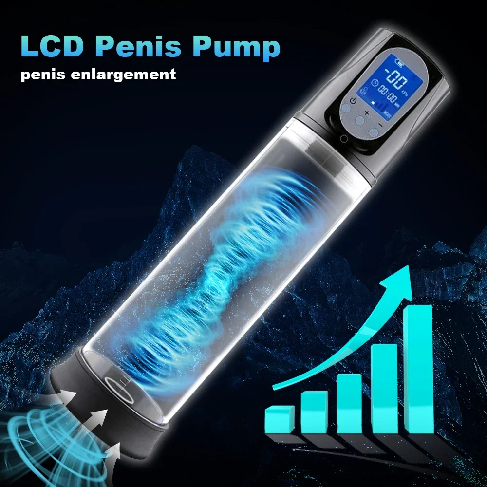 Electric-Penis-Vacuum-Pump-Enlargement-Extend-Pump-Enhanced-Penis-Male ...