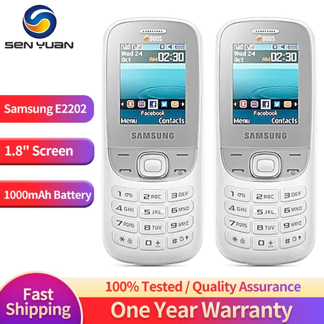 Samsung E2202 Specifications