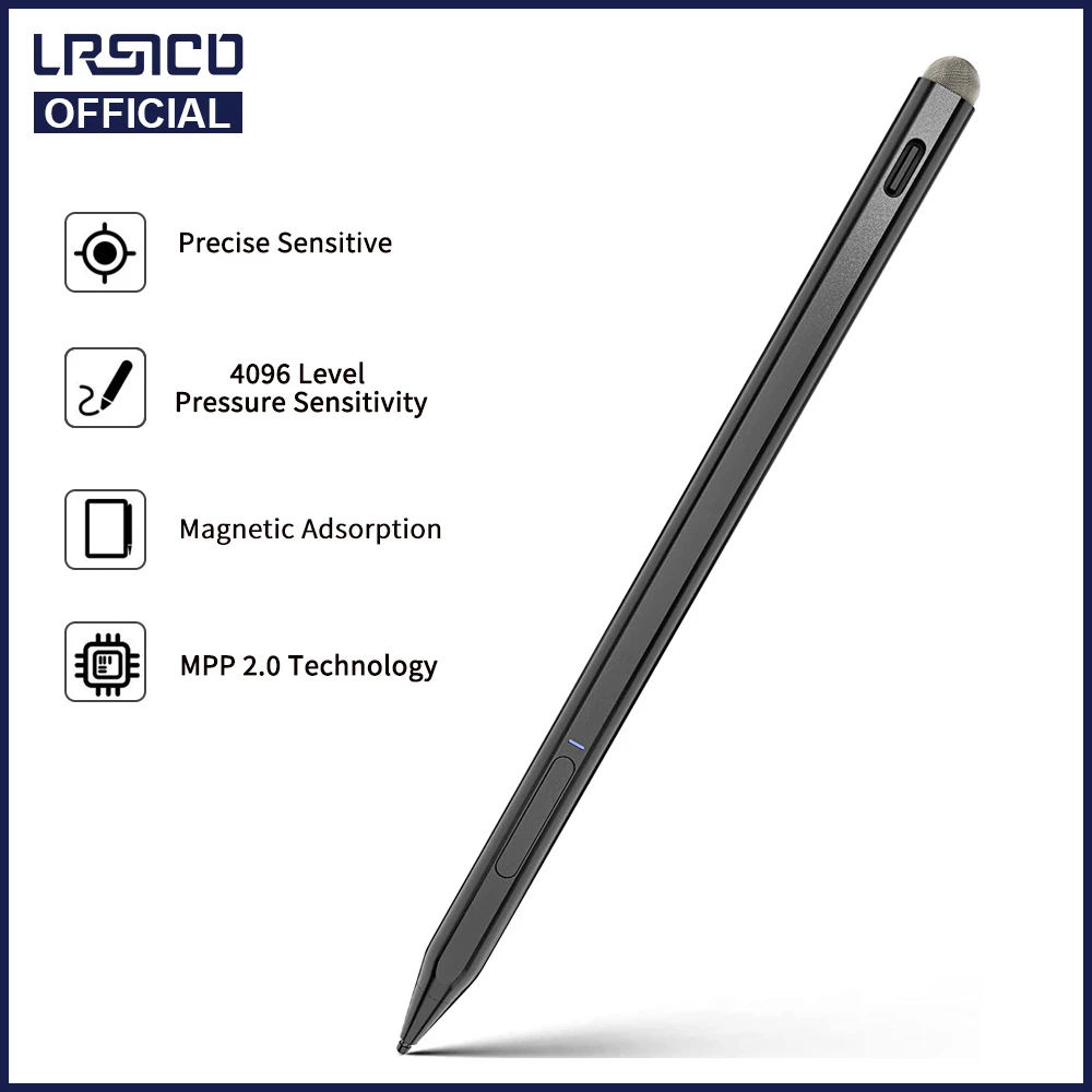 Stylus Pen For Microsoft Surface Digital 2 In 1 Magnetic 4096 Pressure ...