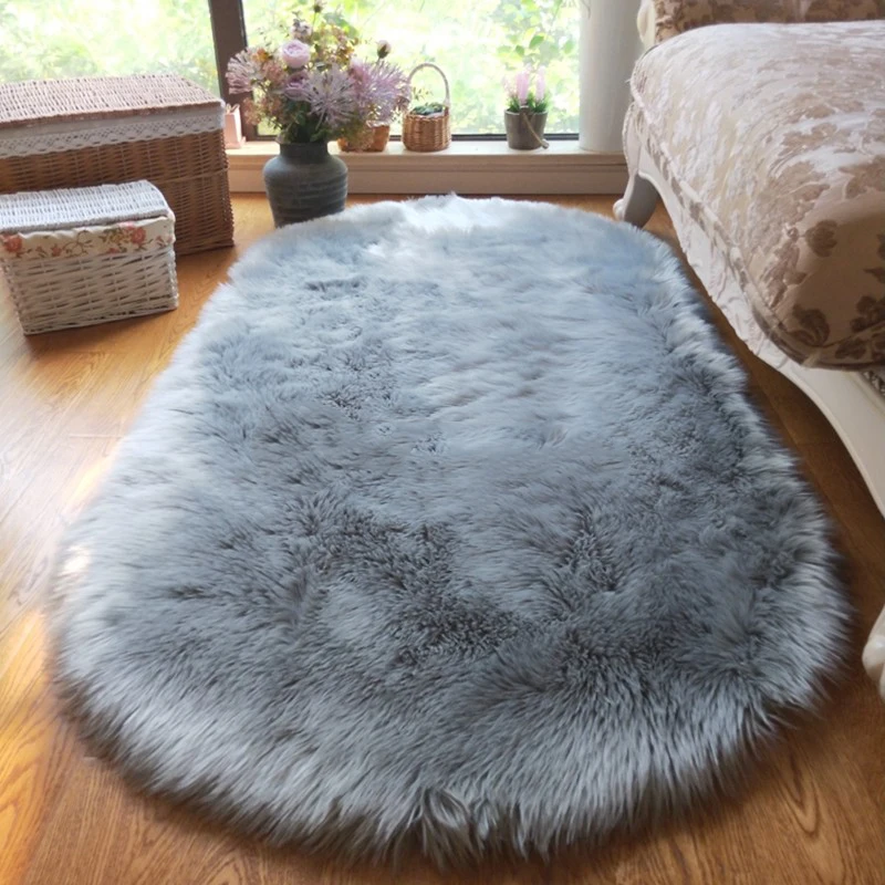 Imitation-Wool-Carpet-Bedroom-Thickened-Fluffy-Carpet-Living-Room ...