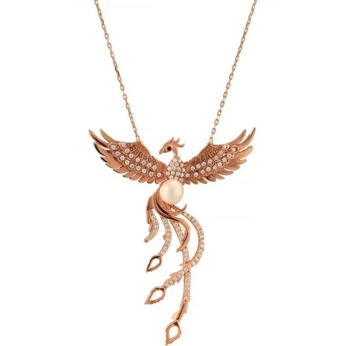 Pearl-Phoenix-Silver-Necklace-Stylish-Elegant-Women-S-Necklace-925 ...
