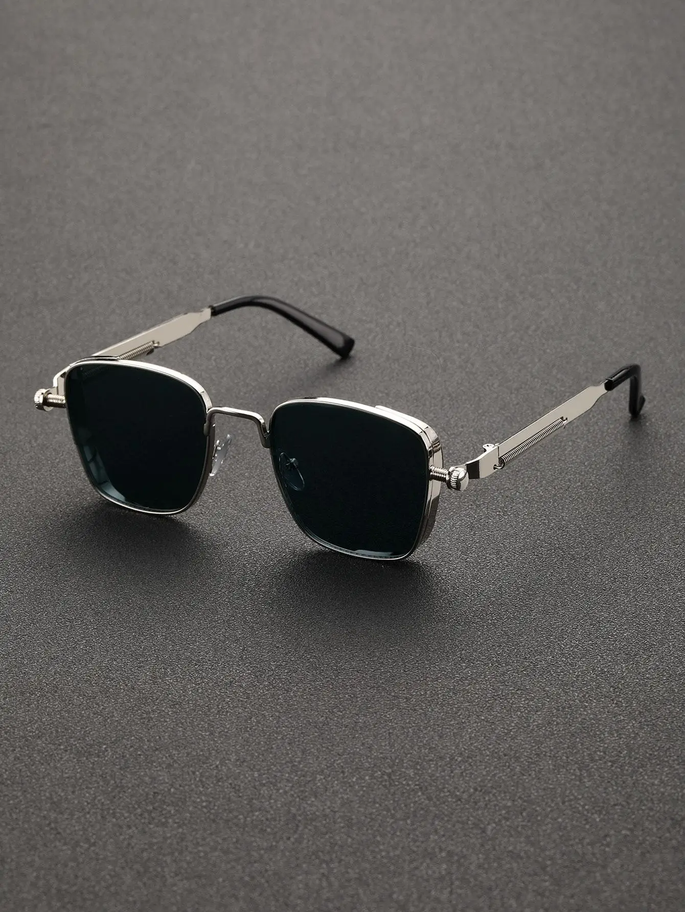 1PC-Men-Classic-Square-Frame-Sunglasses-Punk-Fashion-Eyewear-For-Daily ...