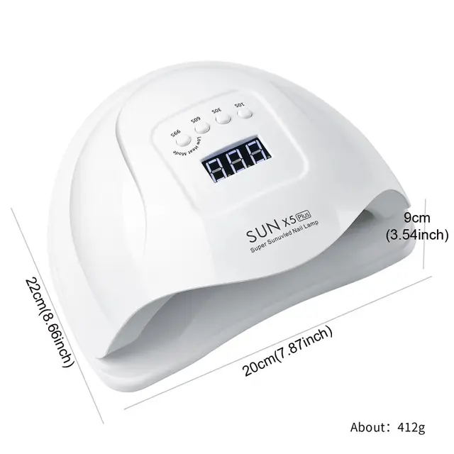 Sun X5 Plus UV LED Lamp For Nail Manicure 36 LEDS Professional Gel ...