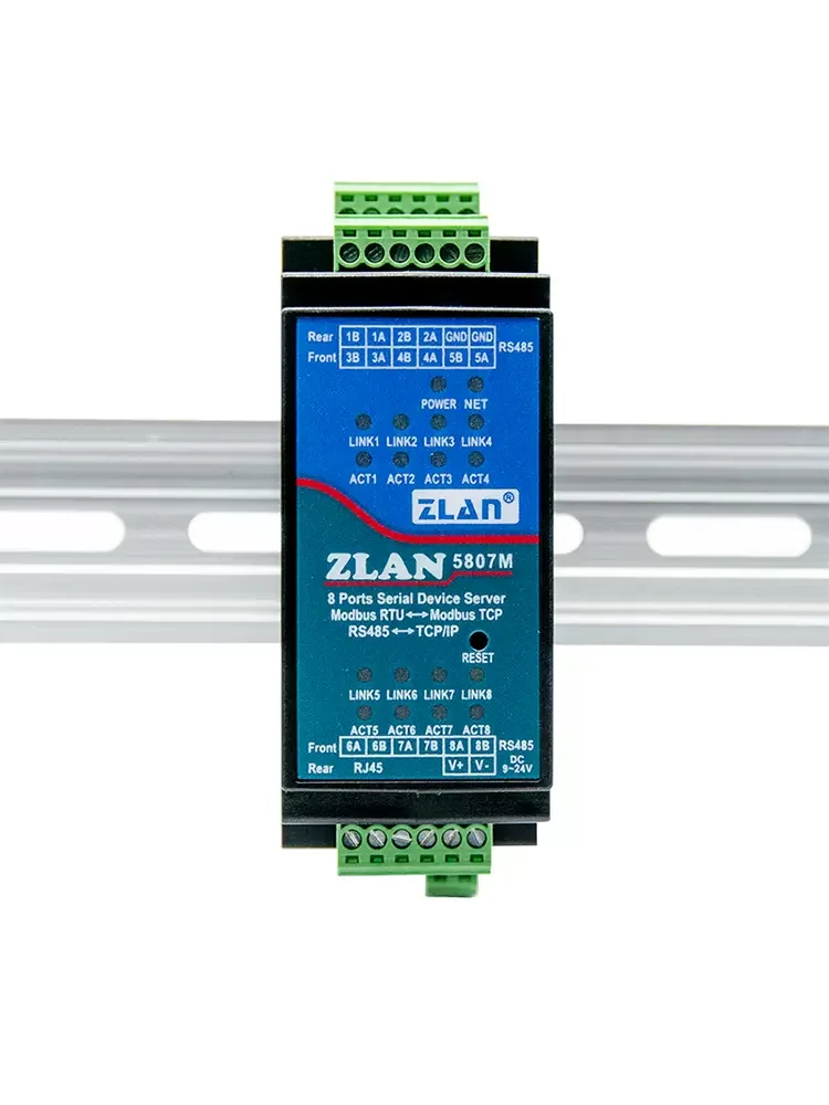 ZLAN5807M-8-ports-RS485-to-Ethernet-TCP-IP-Modbus-Gateway-RTU-to-TCP ...
