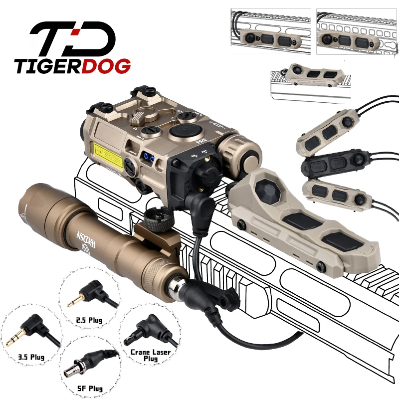 Interruptor-de-press-o-Airsoft-Axon-bot-o-dupla-fun-o-cauda-remota ...