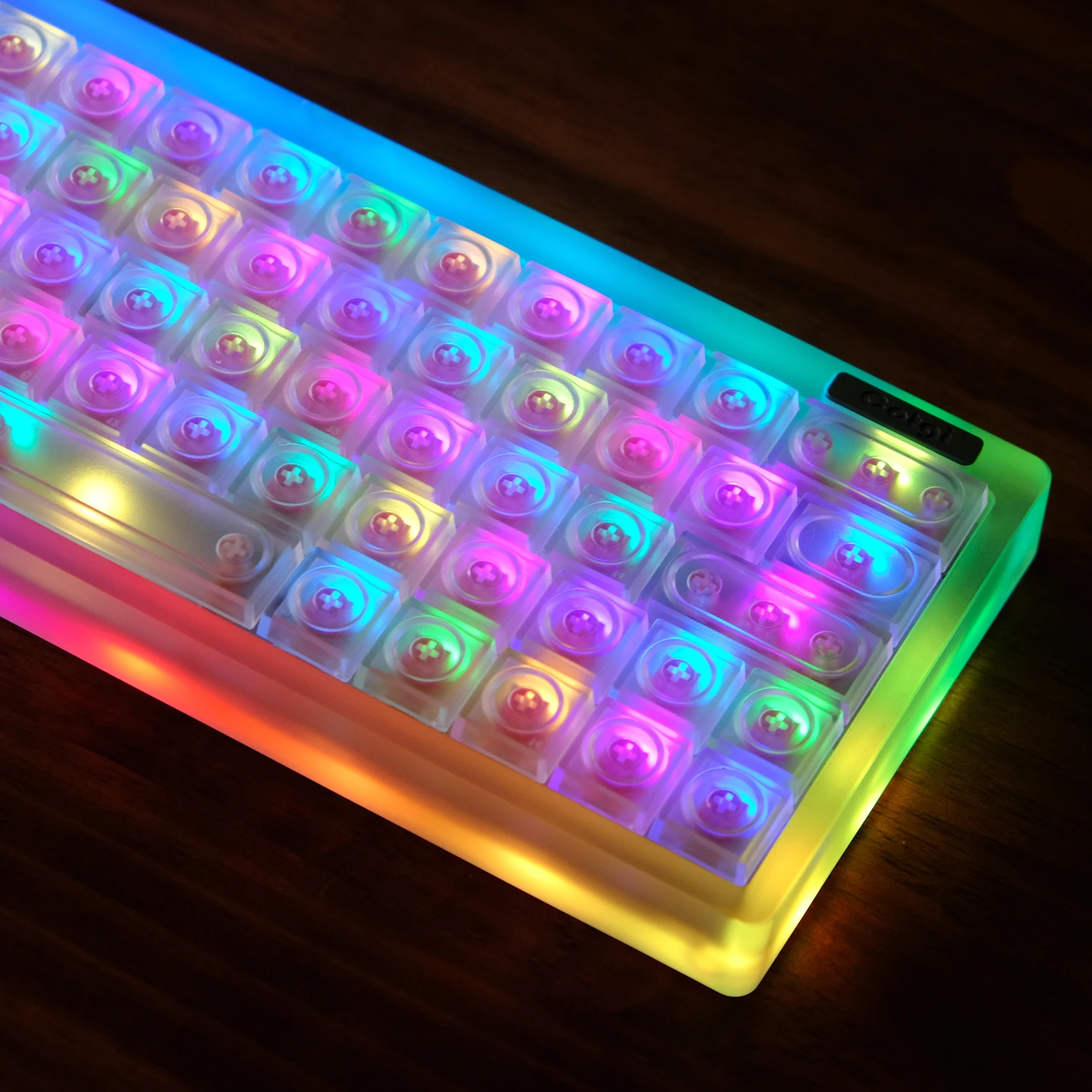 KBDiy-Toy-Transparent-Keycap-PBT-Low-Profile-115-Keys-Caps-Custom-Gamer ...