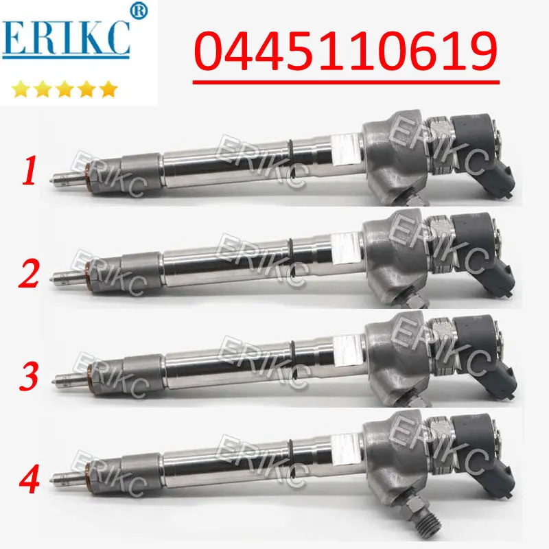 4PCS-0-445-110-619-Diesel-Fuel-Injection-Nozzle-0445110619-Common-Rail ...