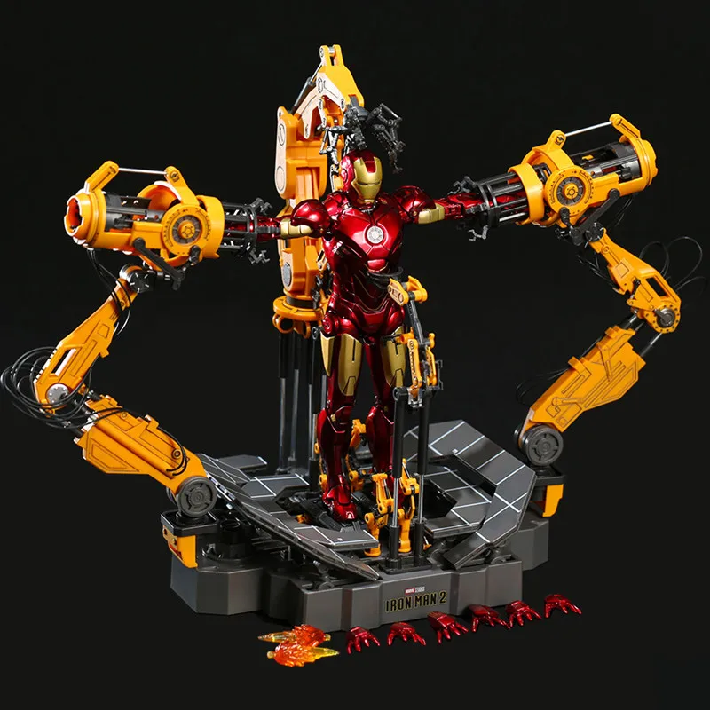 Figura de acción de Iron Man de ZD Toys original de 18 cm, modelo de ...