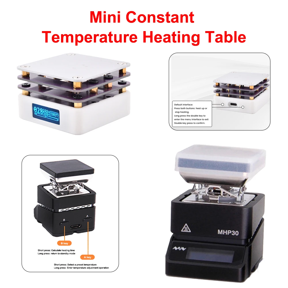 MHP30-Hot-Plate-PCB-SMD-Preheater-Preheating-Rework-Station-PCB-Board ...
