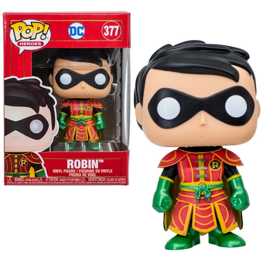 Figura de acción de edición limitada Funko pop DC Robin n.° 377 ...