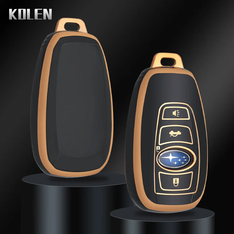 New TPU Car Smart Key Case Cover Shell Fob For Subaru BRZ XV SV ...