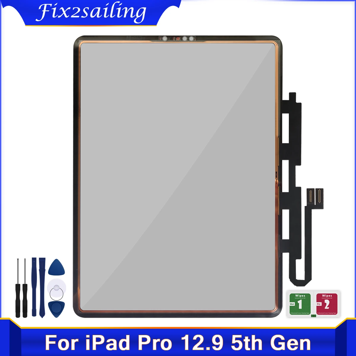 NEW For iPad Pro 12.9 inch 5th Gen Touch Panel A2378 A2379 A2461 A2462 ...