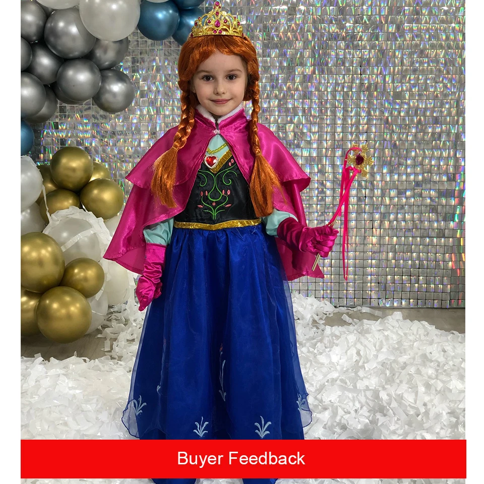 Anna Frozen Costume For Kids