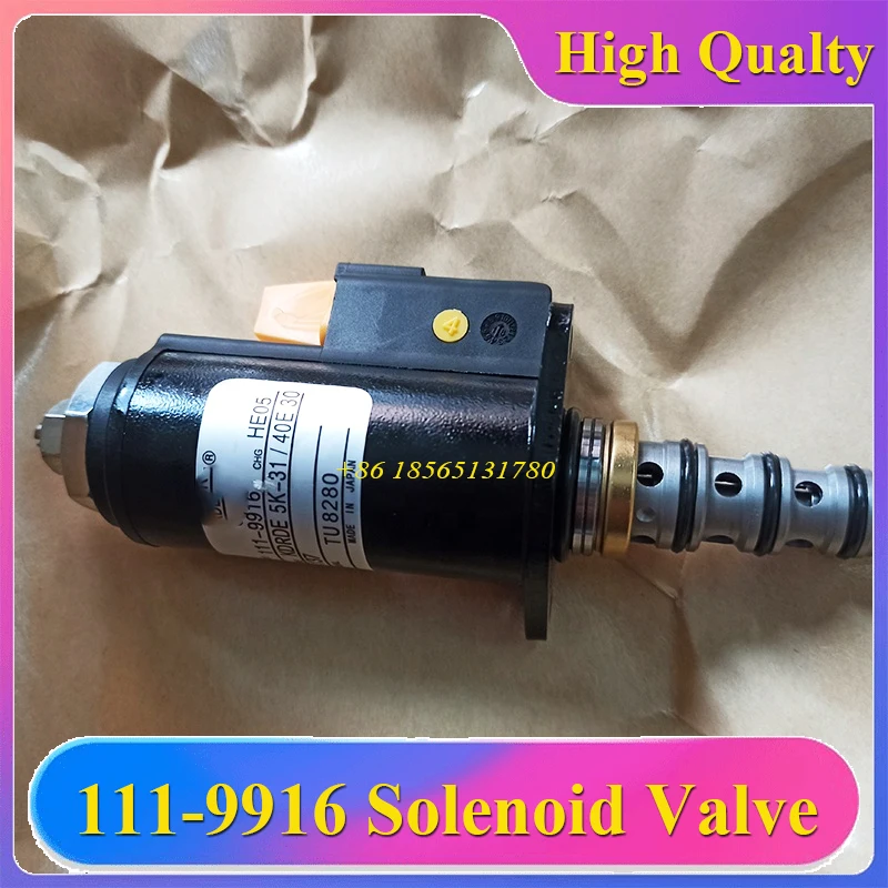 Factroy-Price-111-9916-1119916-Solenoid-Valve-for-Caterpillar-Excavator ...