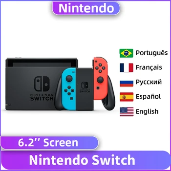 Nintendo Switch Game Console 32GB ROM 6.2'' LCD Screen TV Tabletop ...