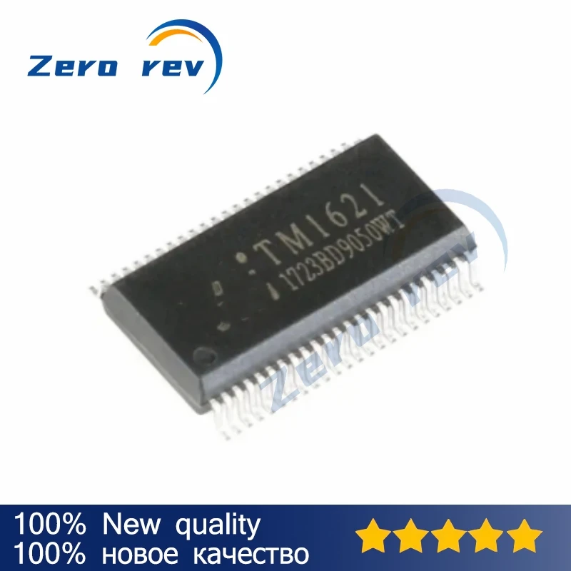 10Pcs 100% New TM1621 TM1621B TM1721 TM1727 SSOP-48